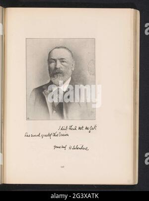 Portrait of Henry Labouchère Stock Photo - Alamy