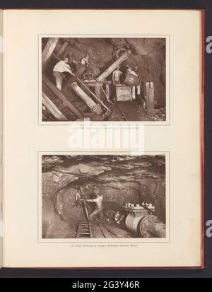 The engineering force, kitchen work in the field, around 1920 Stock ...