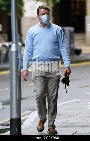 Paul Ritchie arrives at Southwark Crown Court in London, the ...