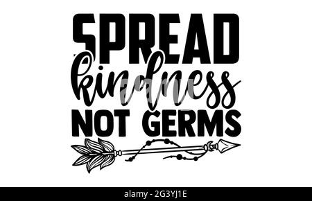 Spread kindness - Kindness t shirts design, Hand drawn lettering phrase ...