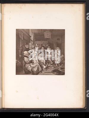 Photo production from a print to a painting by James Northcote ...