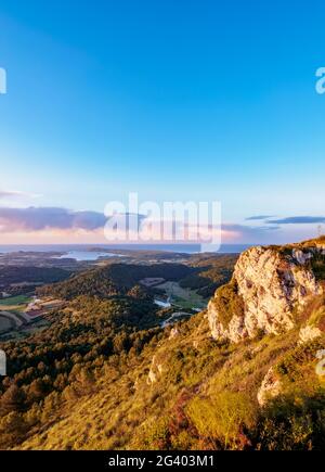 View from El Toro mountain Stock Photo - Alamy