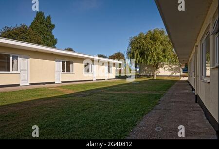 Holiday Chalets, Pontin's Holiday Park, Pakefield, Lowestoft, England ...