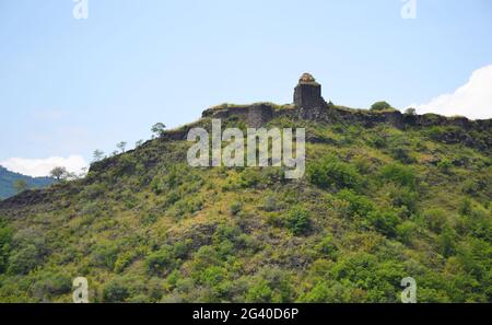 Ruins of Kayan Berd fortress on the hill in Lori, Armenia Stock Photo - Alamy