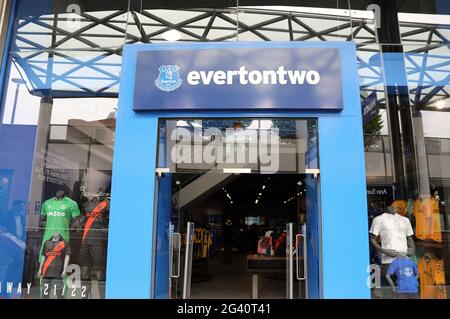 Liverpool Football Club Official Shop Eastgate Street Chester UK Stock ...