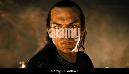THE LORD OF THE RINGS: FELLOWSHIP OF THE RING, Hugo Weaving, 2001 Stock ...