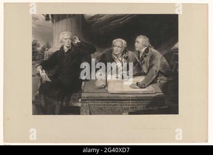 Portrait of Sir Francis Baring, with his Brother and his Son-in-Law ...