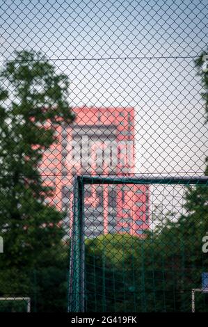 Skyscraper Ideon Gateway in Lund Sweden Stock Photo - Alamy
