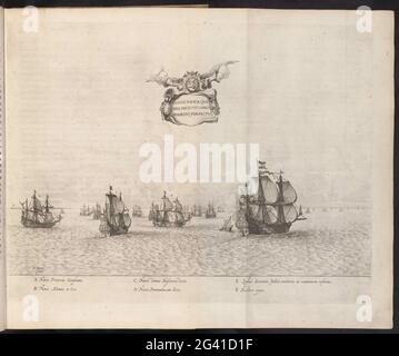 The sailing of the fleet of Johan Maurits, 1636, Classis navium qua ...