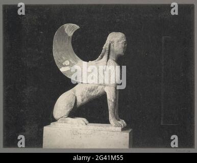 Image of a winged sphinx in Delphi, Anonymous, c. 1895 - in or before ...
