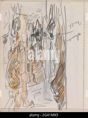 Possibly the Meenakshi Amman Temple in Madurai. Page 118 from a sketchbook with 75 pages ...