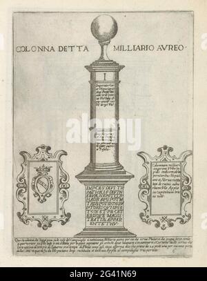The Milliarium aureum; Colonna Detta Milliario Aureo; Modern and ...