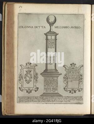 The Milliarium Aureum, Colonna detta Milliario Aureo (title on object ...