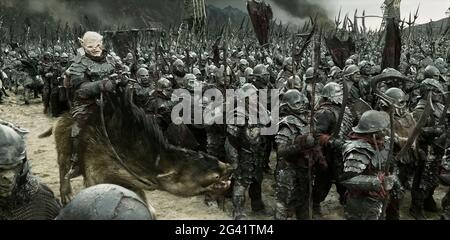 USA. Orc - Gothmog in a scene from (C)New Line Cinema film: The Lord of ...