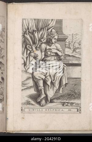 DELIMBIC SIBILLE; Sibylla Delphica; Sibilles. The Delfic Sibille is ...