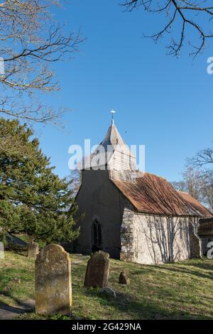 Folkington Church, The Church of St Peter ad Vincula lies in the small ...