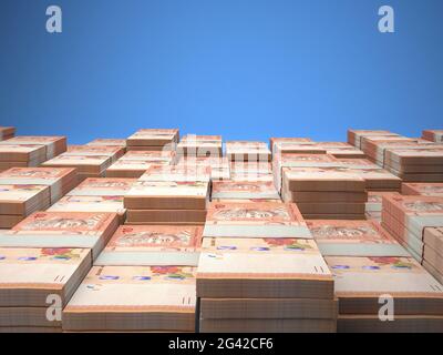 Stack of Malaysian ringgit banknotes as background Stock Photo - Alamy