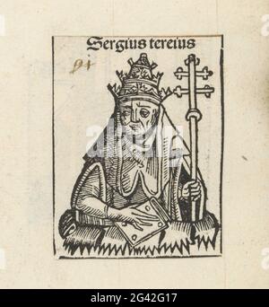 Pope Sergius III Stock Photo - Alamy