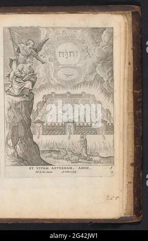 John sees the new Jerusalem: Eternal Life, Adriaen Collaert, After ...