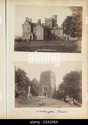 View of Whittington Hall at Kirkby Lonsdale, 1900 photograph Part of ...