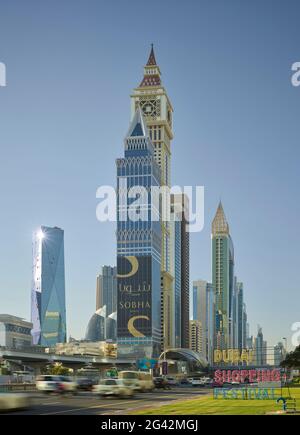 The Al Yaqoub Tower , Dubai UAE Stock Photo - Alamy