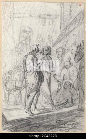 Petrus heals the sick with his shadow; Acts of the Apostles; Acta ...