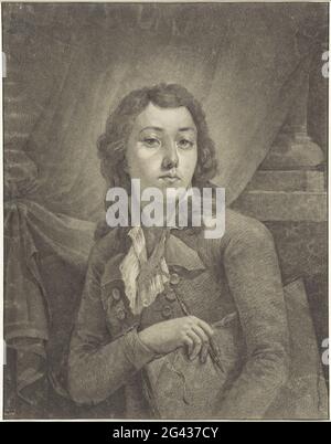 Self-portrait of Nicolaus Ritter Stock Photo - Alamy