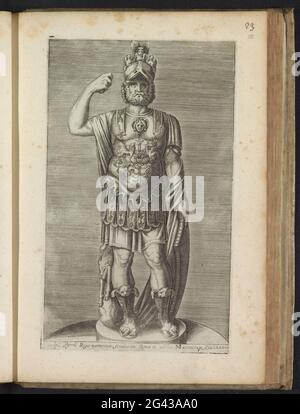 Statue of Pyrrhus. Statue of Pyrrhus, king of Epirus as the war god ...