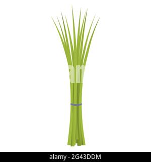 chives icon on white background. Simple element illustration from Food ...