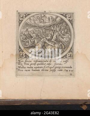 Sixth angel blows on a bazuin; Revelation of John on Patmos; ICONES ...