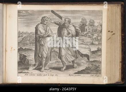 Parable of the splinter and the beam Stock Photo - Alamy