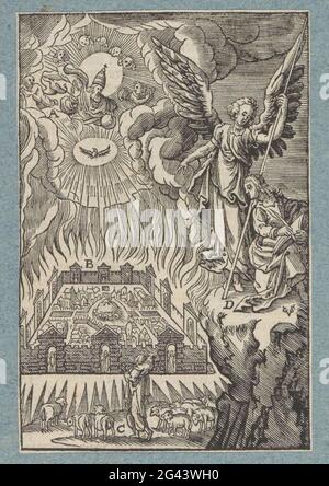 John sees the new Jerusalem: Eternal Life, Adriaen Collaert, After ...