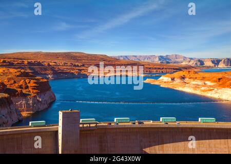 The largest reservoir in the United States Stock Photo - Alamy