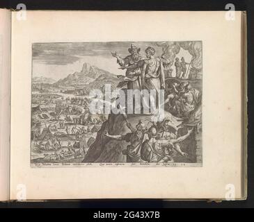 Balaam and King Balak; History of Balaam; Thesaurus Sacrarum ...
