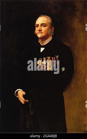 General Lucius Fairchild 1887 by John Singer Sargent Stock Photo - Alamy