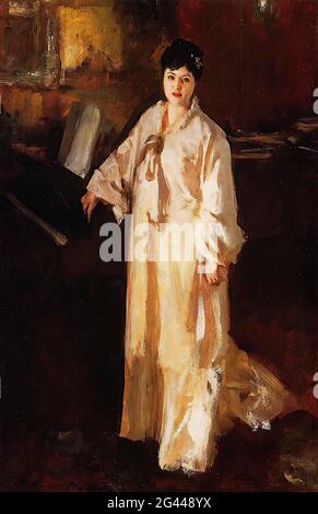 Judith Gautier. John Singer Sargent. ca. 1885 Stock Photo - Alamy