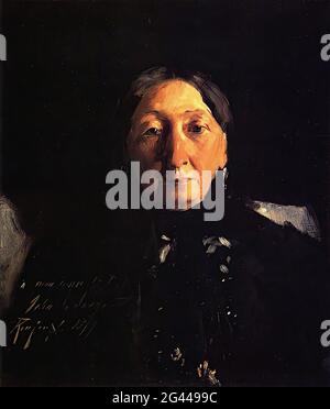 Madame Francois Buloz 1879 by John Singer Sargent Stock Photo - Alamy