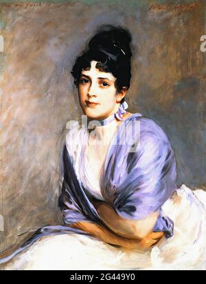 Mrs. Frank Millet 1886 by John Singer Sargent Stock Photo - Alamy
