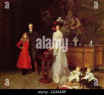 The Sitwell Family 1900 by John Singer Sargent Stock Photo - Alamy