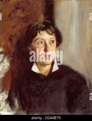 Sargent John Singer - Vernon Lee Stock Photo - Alamy