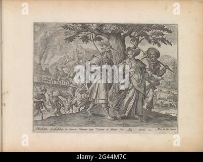 Abraham and Lot leave for Canaan; History of Abraham; Thesaurus ...