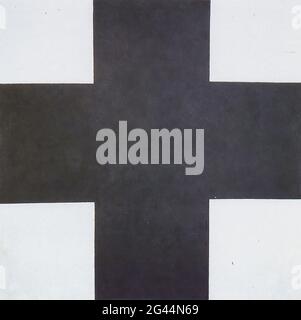 Black Cross 1923 by Kazimir Malevich Stock Photo - Alamy