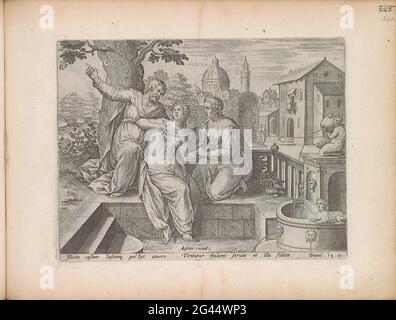 Susanna and the elders; History of Susanna; Theatrum Biblicum ...