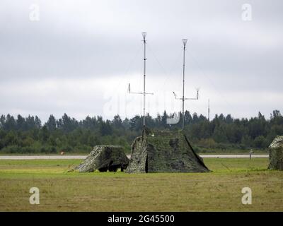 Military camouflage net tent Stock Photo - Alamy