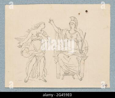 Themis (in box with 43 drawings), Themis, Louis Fabritius Dubourg, 1703 ...