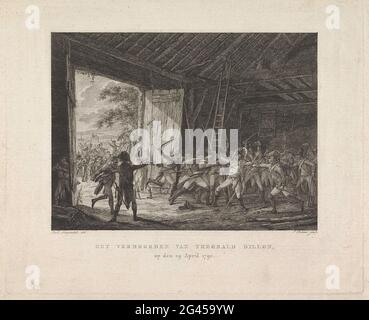 Murder of General Theobald Dillon. In a barn in Lille, General Theobald ...