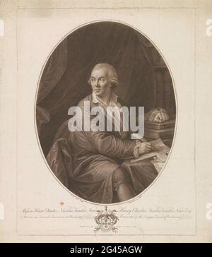 Portrait of Hendrik Karel Nicolaas van der Noot, Reinier Vinkeles (I ...