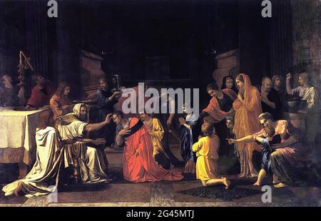 Nicolas Poussin - The Confirmation Stock Photo - Alamy