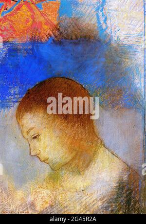 Odilon Redon - Profile Stock Photo - Alamy