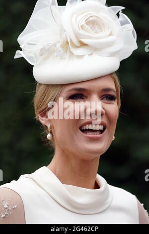 Charlotte Hawkins ahead of day five of Royal Ascot at Ascot Racecourse ...